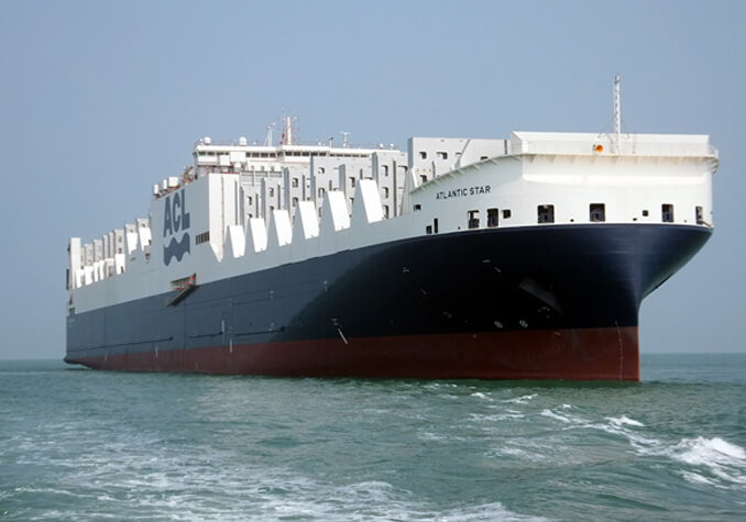 Colossal Atlantic Star Cargo Ship Reaches Liverpool